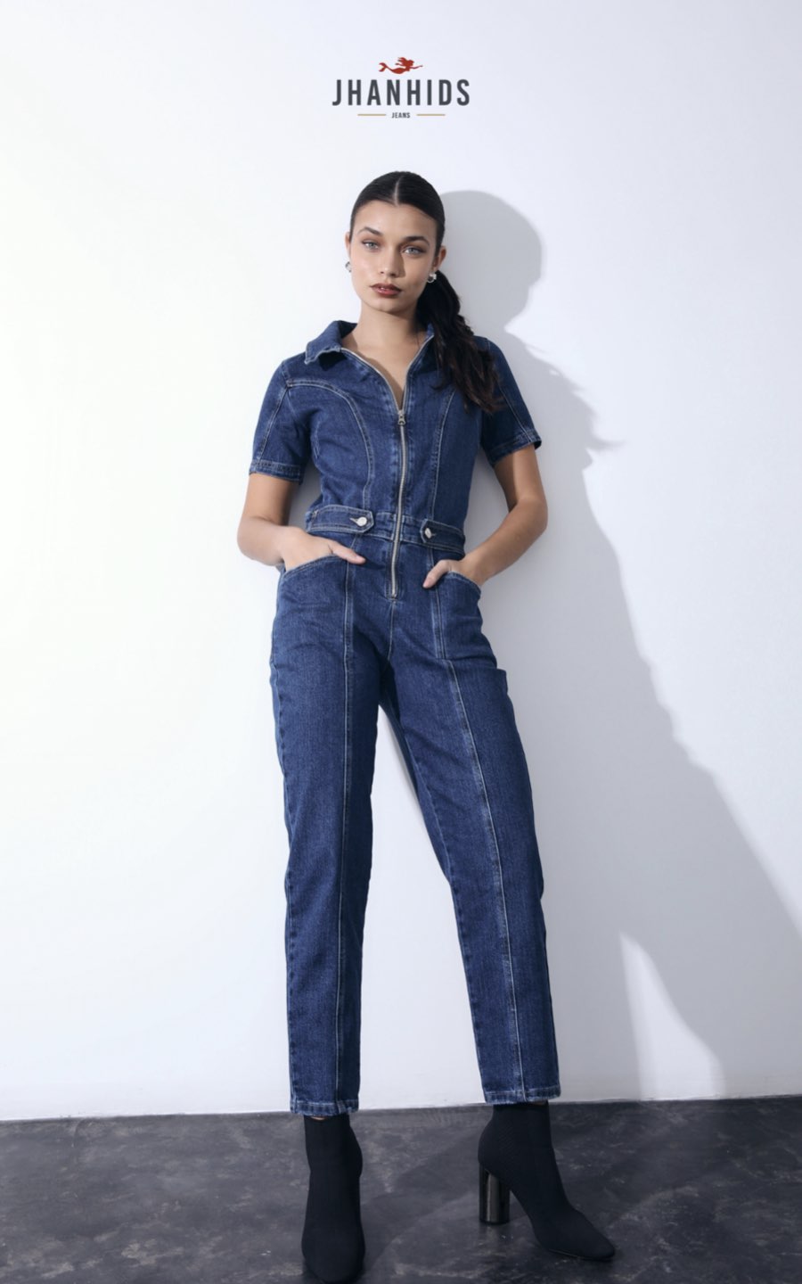 Enterizo Jeans Para Mujer – Mi Gamarra